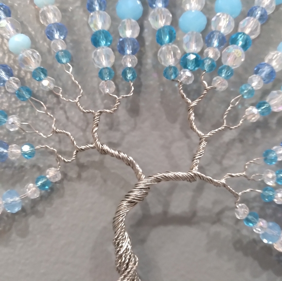 Hand Crafted | Wall Decor | Sun Moon Tree Of Life Joshua Tree Wire ...